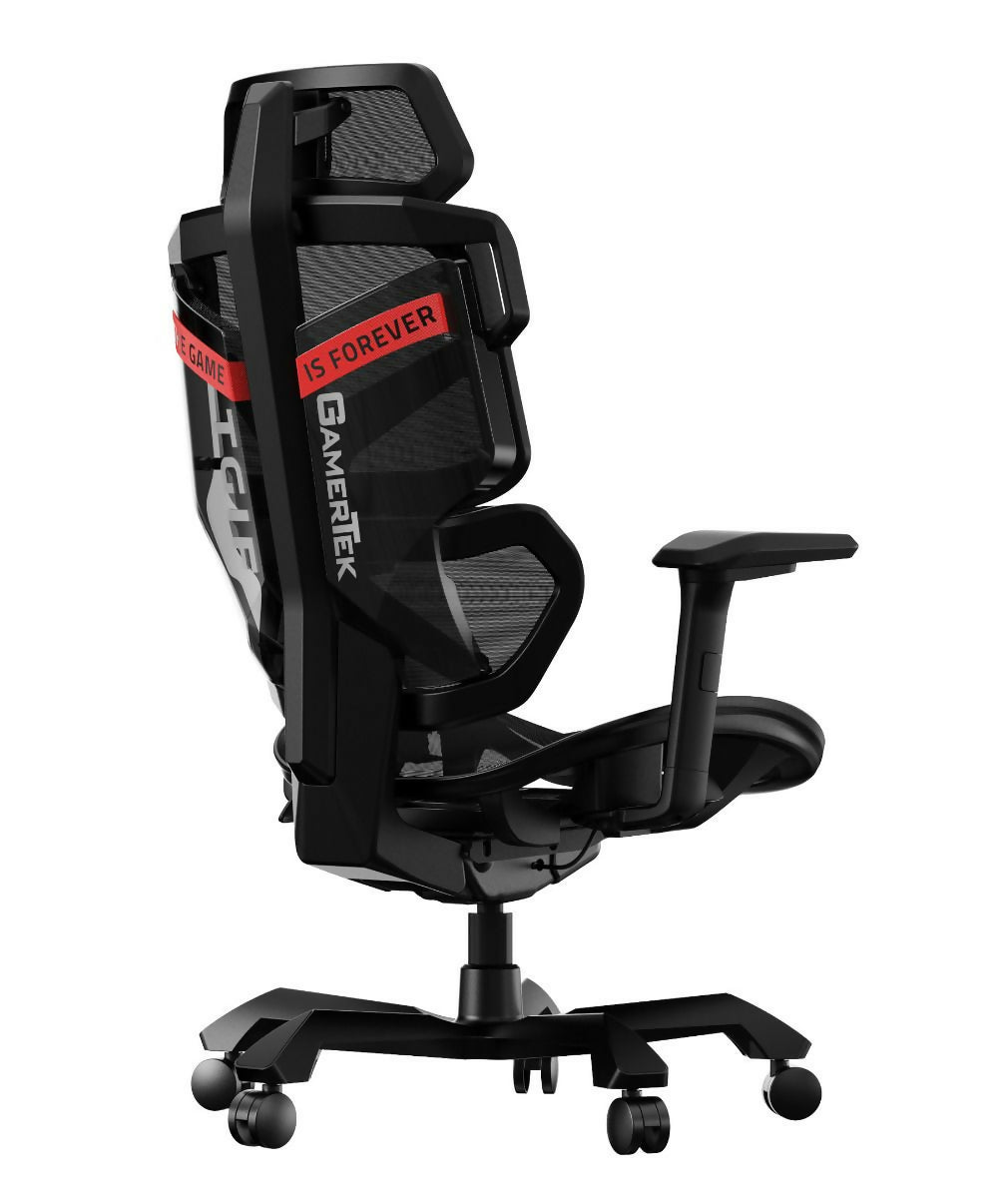 GamerTek Elite Commander Gaming Chair - Black – LINK
