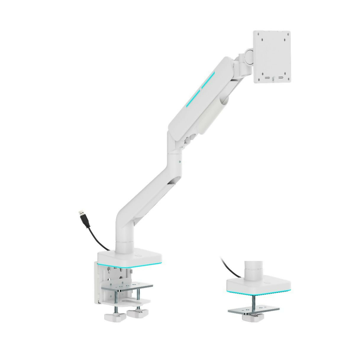 GamerTek Pivot Monitor Arm - White – LINK