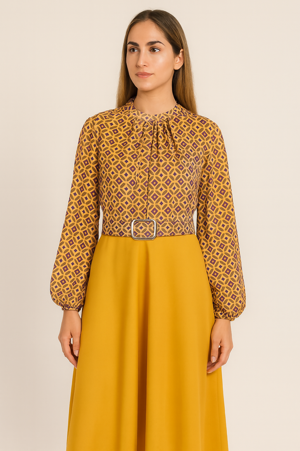 MY PEANUT Sukran Dress in Mustard – LINK
