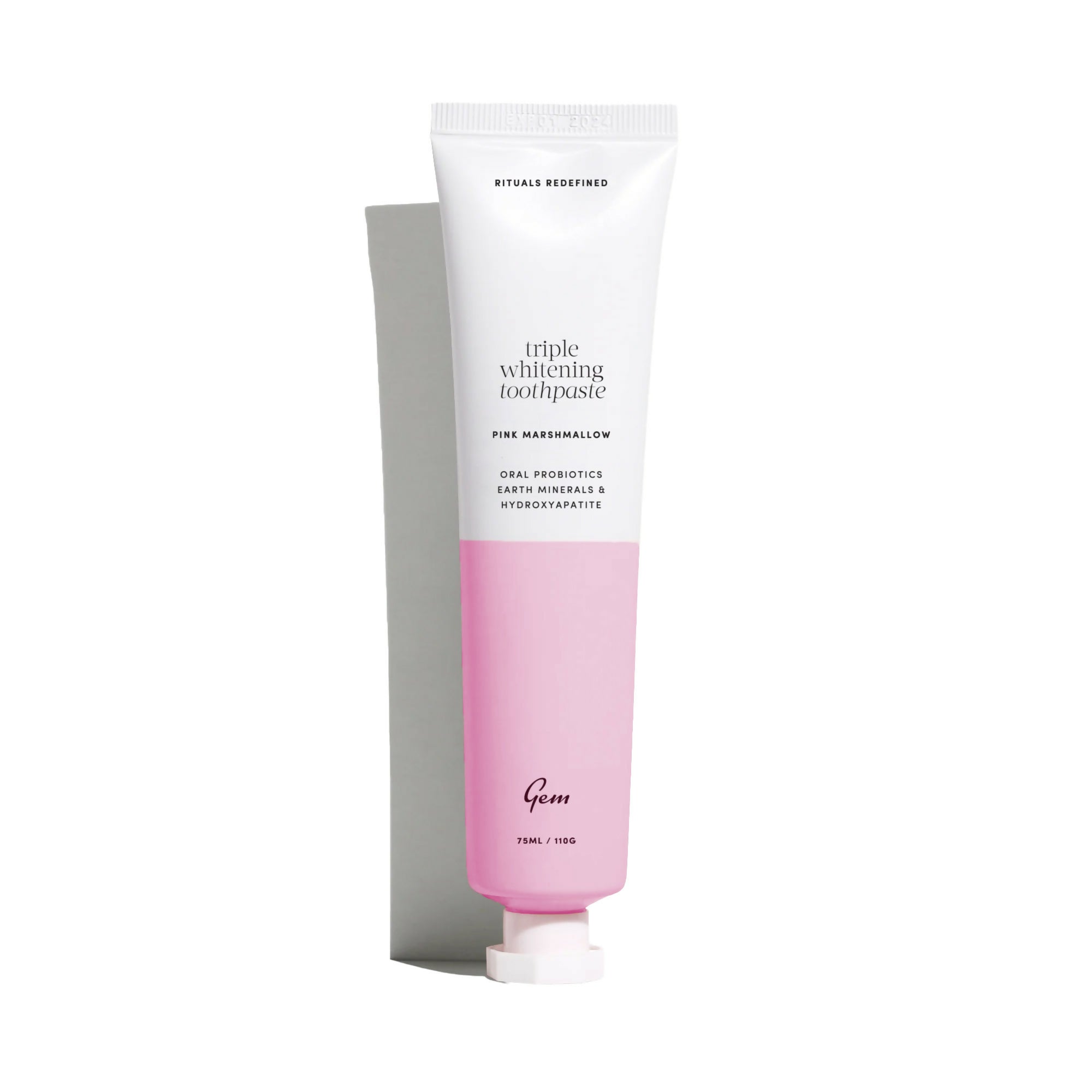 Gem Triple Whitening Toothpaste Pink Marshmallow 100g – LINK