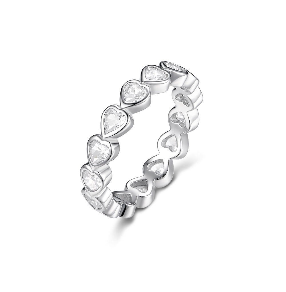 Heart cut stones ring – LINK