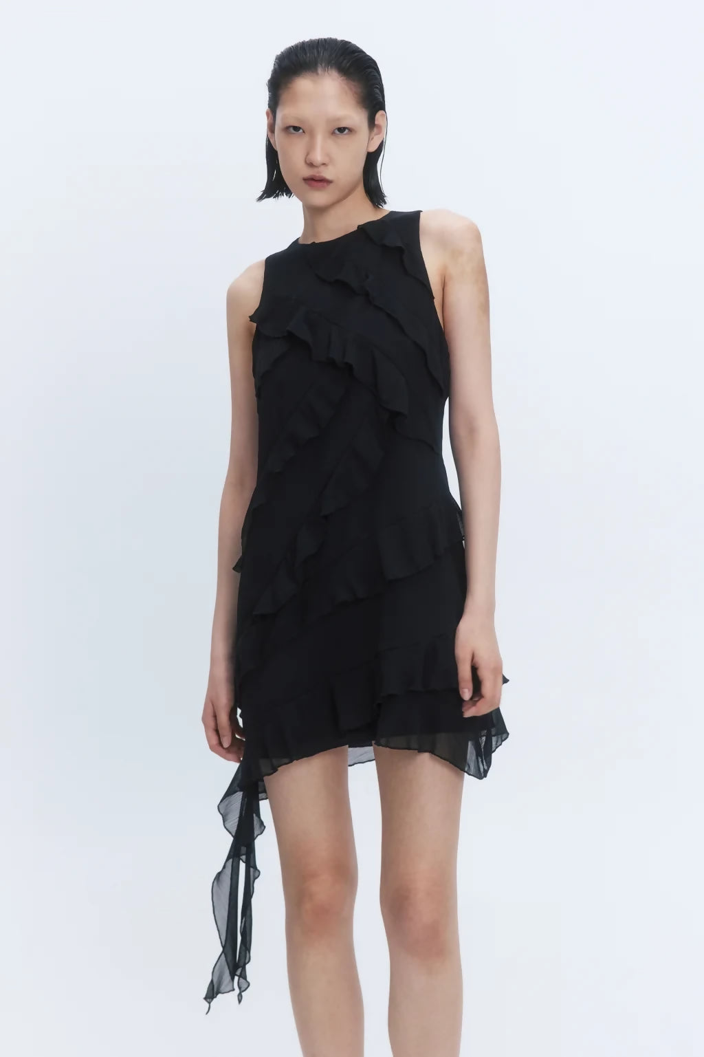 SAMARA GOTHIC FRILL DRESS – LINK